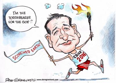 Granlund cartoon: Ted Cruz enters the 2016 race | Article | hannibal.net