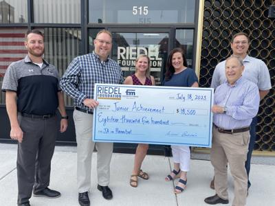 Riedel Foundation awards grant for Junior Achievement at three Hannibal ...