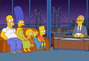 The Simpsons Honor David Letterman With Couch Gag | Article | hannibal.net