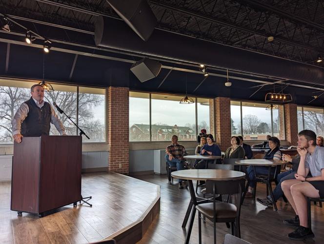Bailey hits hot-button issues in HLGU speech | News | hannibal.net