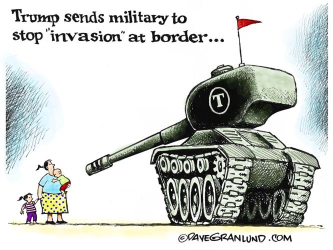 Granlund cartoon: Border invasion | Article | hannibal.net
