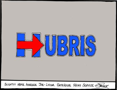 Liccar cartoon: Hillary s hubris | Article | hannibal.net