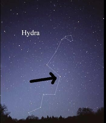 Looking Up: Hydra stretches across the sky | Article | hannibal.net