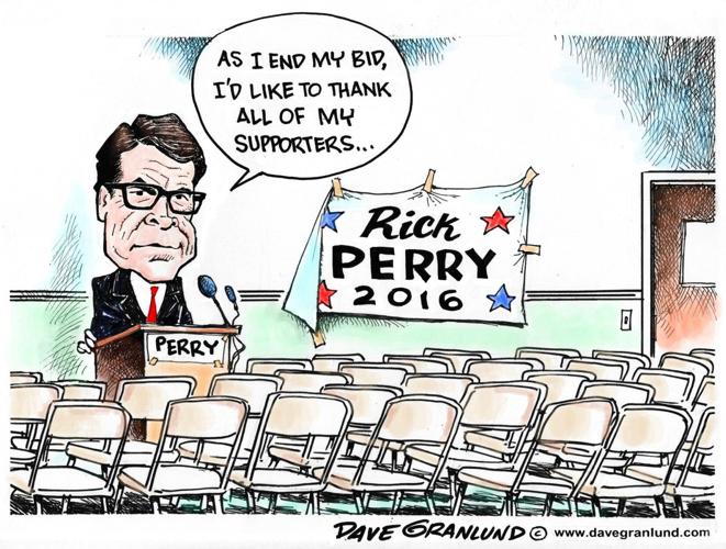 Granlund cartoon: Rick Perry drops out | Article | hannibal.net