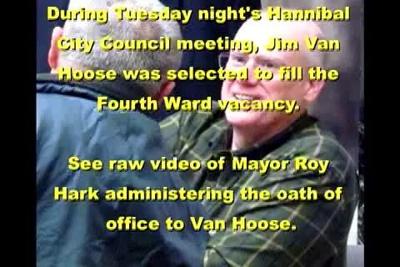 Van Hoose sworn in | Article | hannibal.net