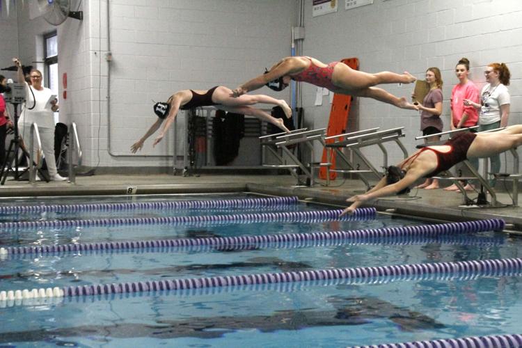Hannibal wins NCMC girls swim meet, celebrate seniors | Sports ...