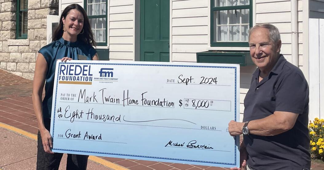 Riedel Foundation awards matching grant for Mark Twain Home | News ...