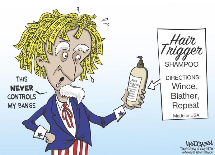 Landgren cartoon: Hair trigger | Article | hannibal.net