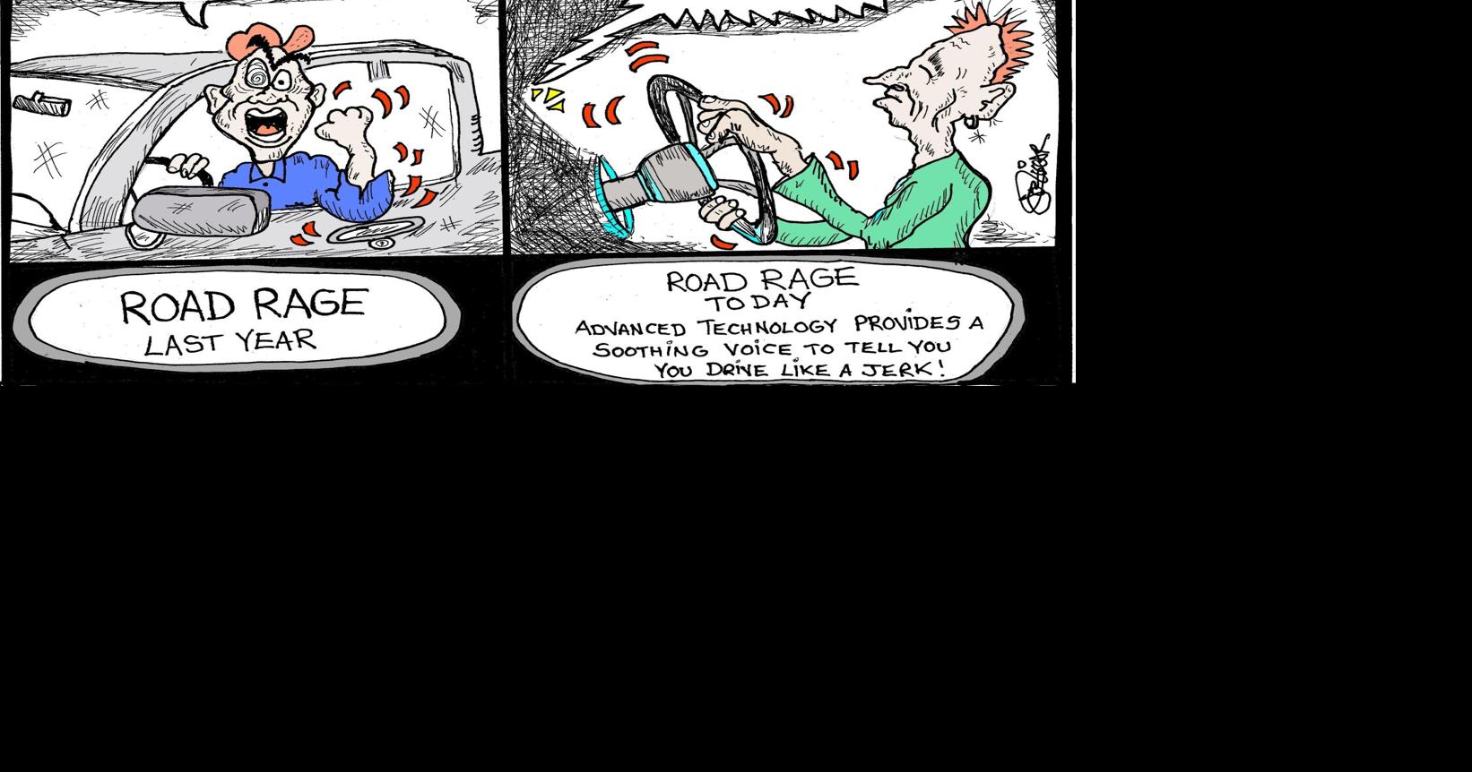 Liccar cartoon: Road rage | Article | hannibal.net