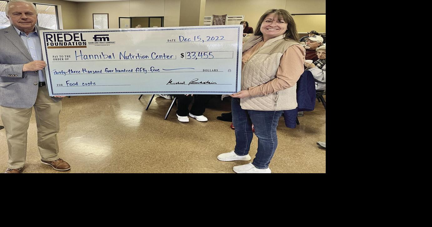 Riedel Foundation awards grant to feed Hannibal senior citizens in need ...