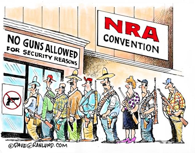 Granlund cartoon: NRA gun ban | Article | hannibal.net