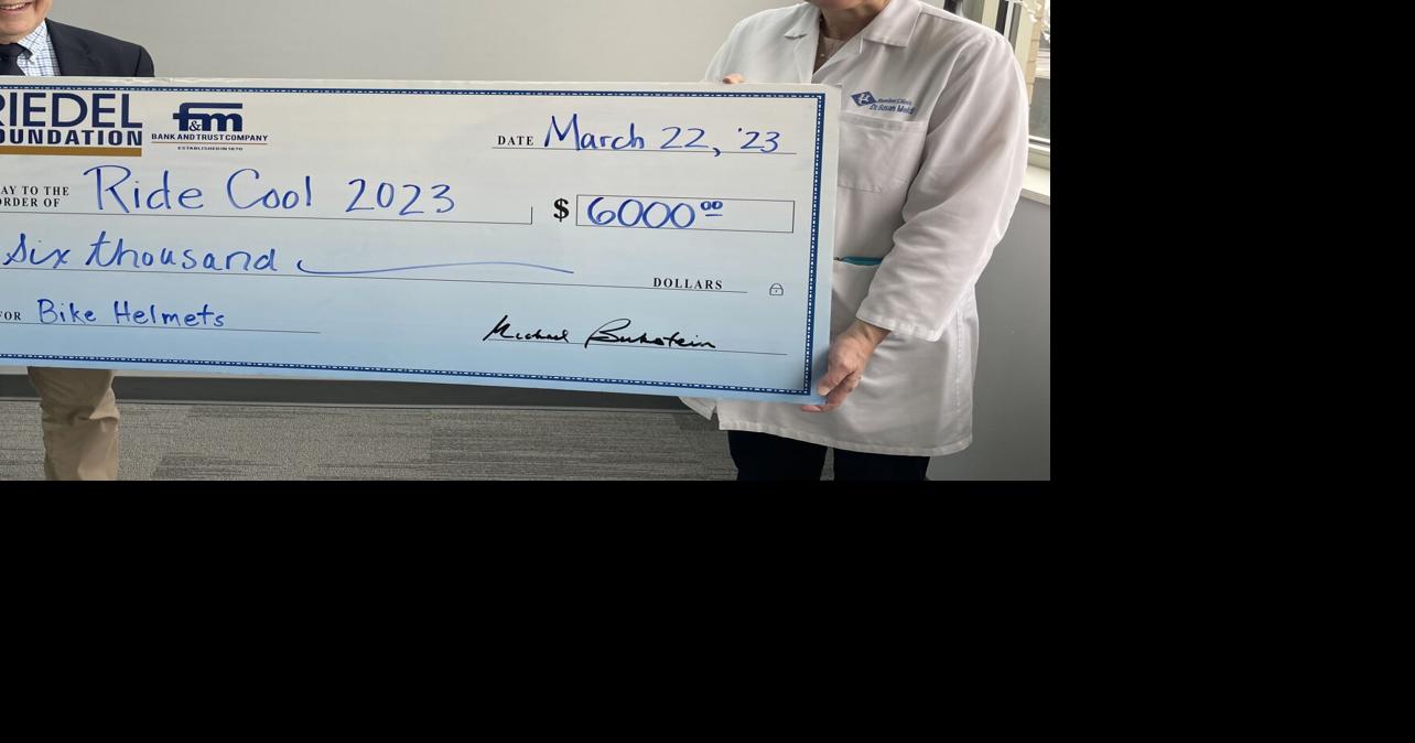 Riedel Foundation awards $6,000 grant for bike safety event | Local ...