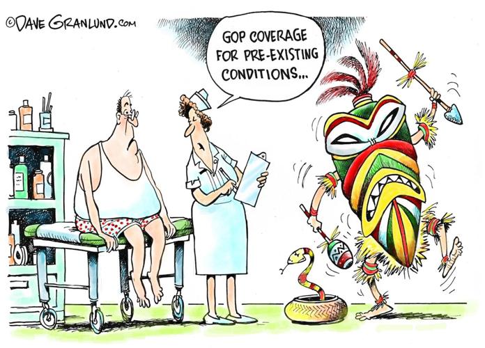 Granlund cartoon: GOP healthcare coverage | Article | hannibal.net
