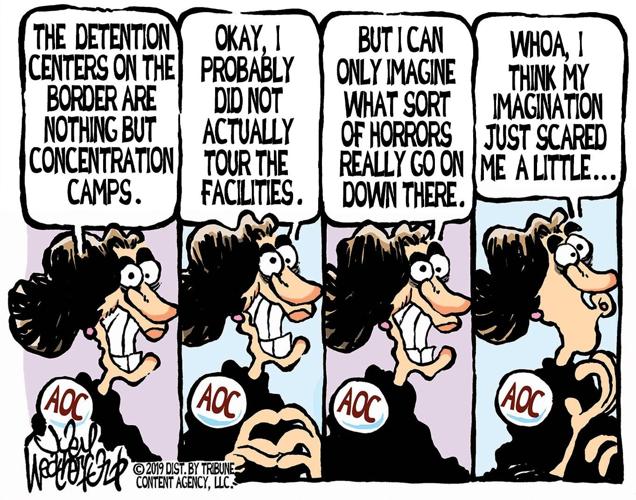 Weatherford cartoon: AOC’s imagination | Article | hannibal.net