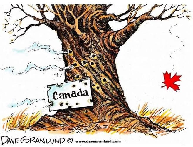 Granlund cartoon: Canadian terrorist attack | Article | hannibal.net