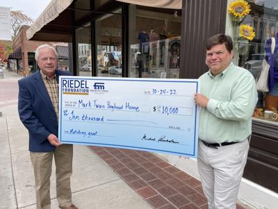 Mark Twain Boyhood Home reaches goal for Riedel grant | Local News ...