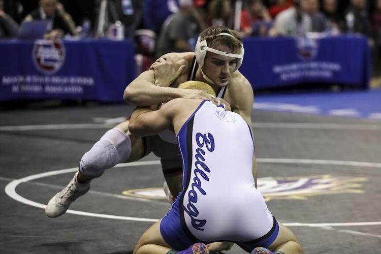 Collin Arch captures fourth state wrestling crown, Elly Lorensen places ...