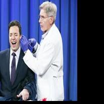 Today's News: Our Take - VIDEO: Harrison Ford Pierces Jimmy Fallon's ...