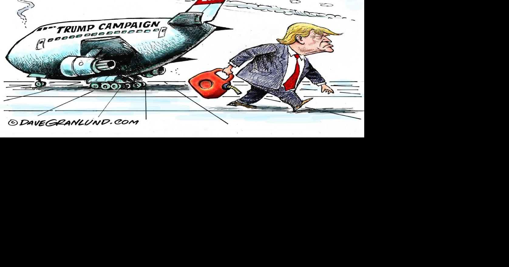 Granlund cartoon: Trump campaign funds | Article | hannibal.net