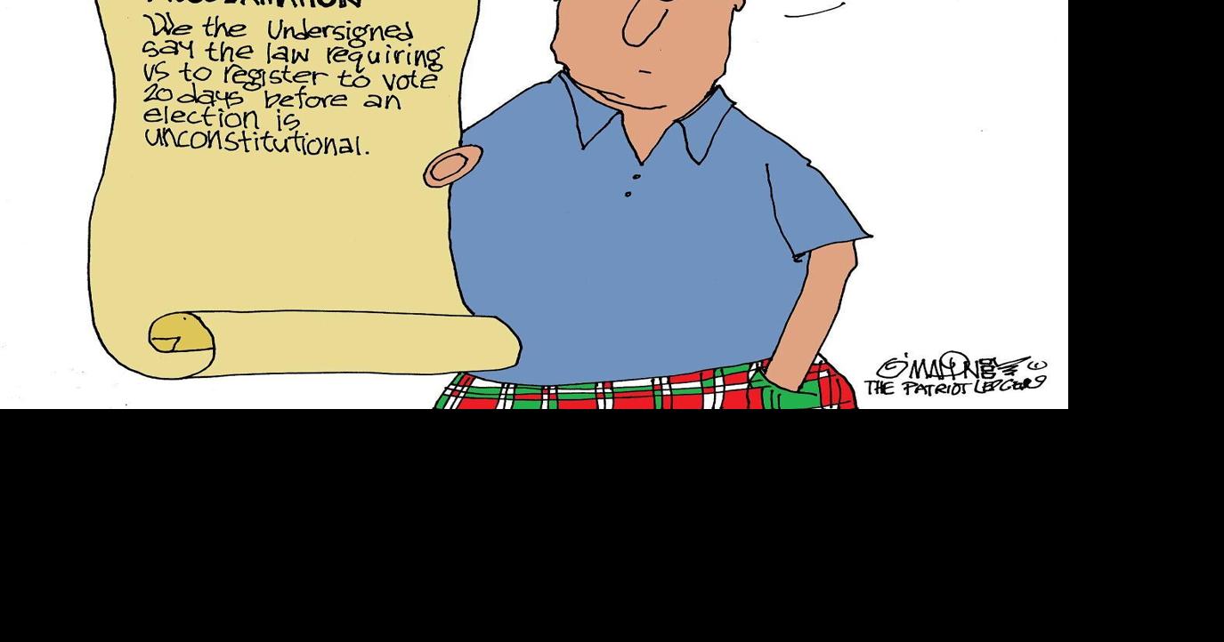 O Mahoney cartoon: Procrastination proclamation | Article | hannibal.net