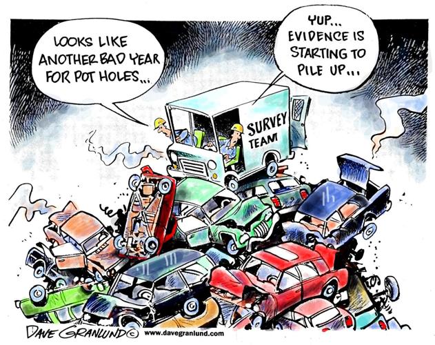 Granlund cartoon: Potholes | Article | hannibal.net