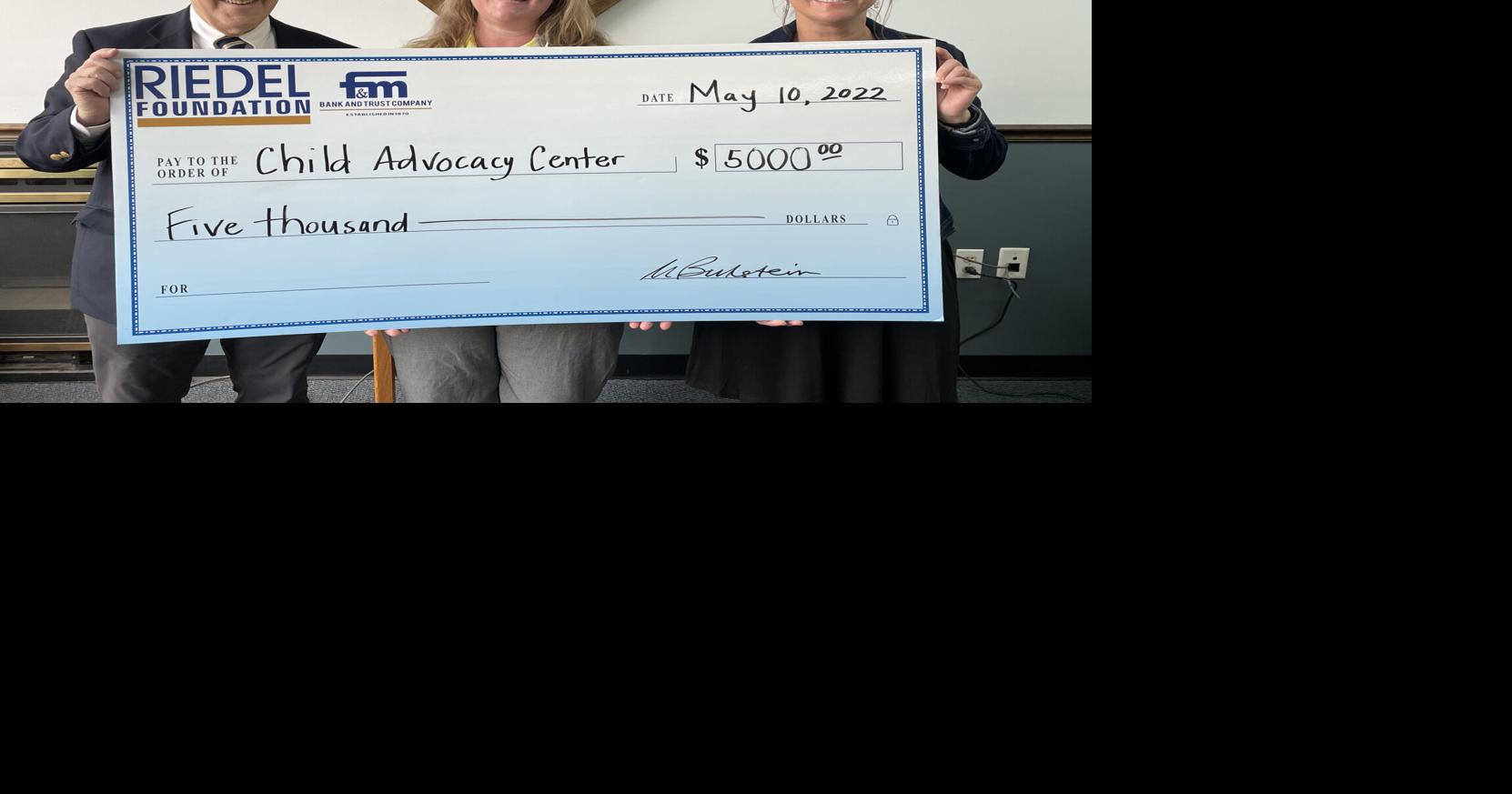 Riedel grant supports survivors of child abuse | Local News | hannibal.net