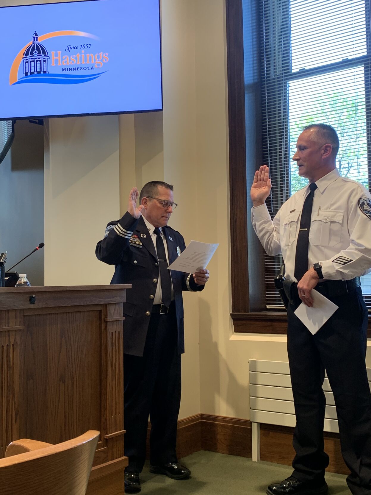 Changing of the guard for Hastings police | Local News ...