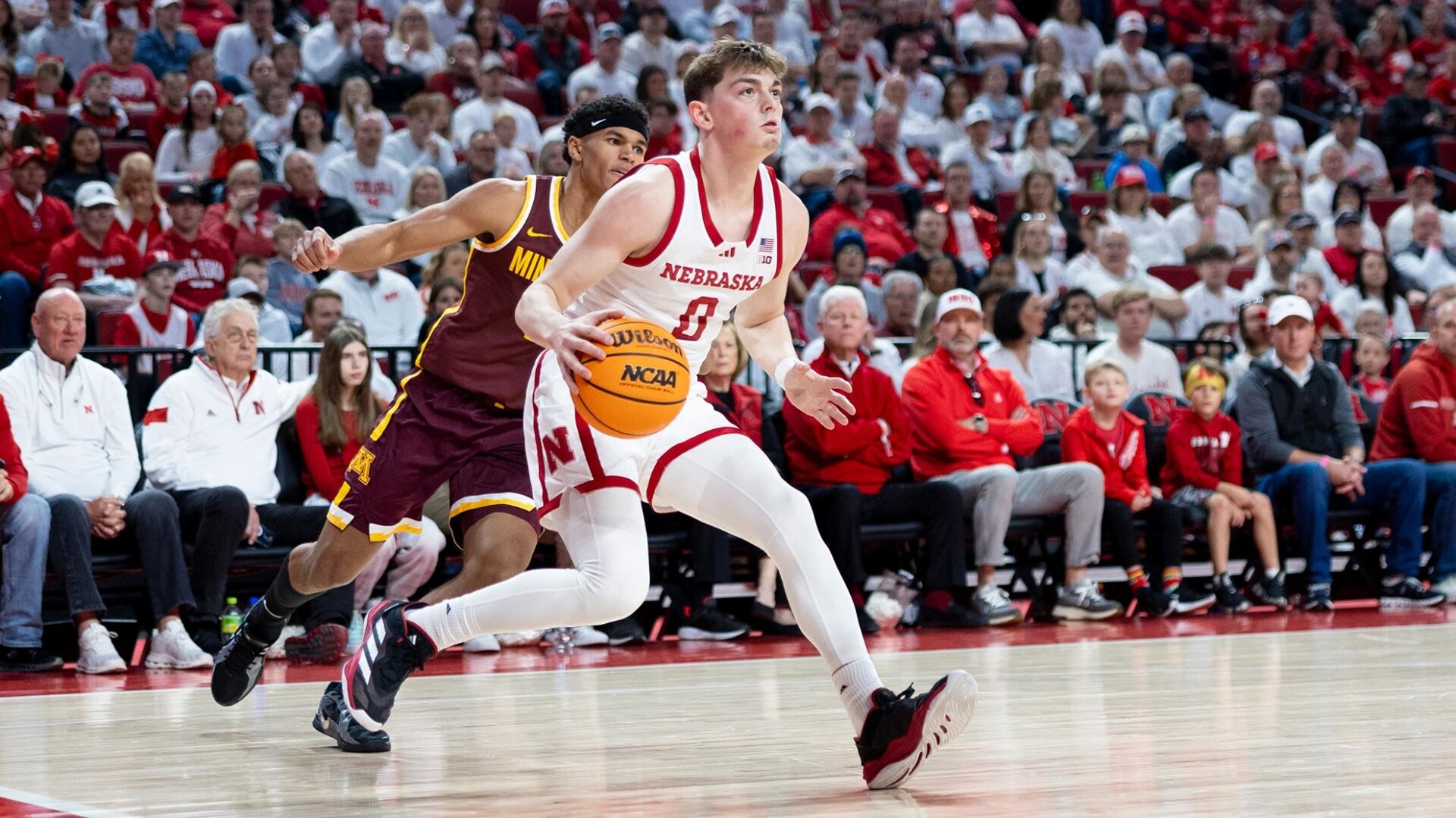 Nebraska's Connor Essegian focused on leadership, building strength ...