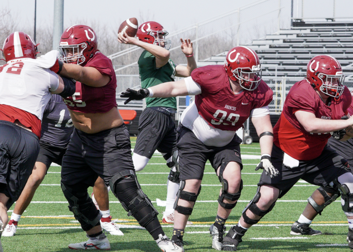 Broncos progressing through spring practice, which culminates Saturday ...