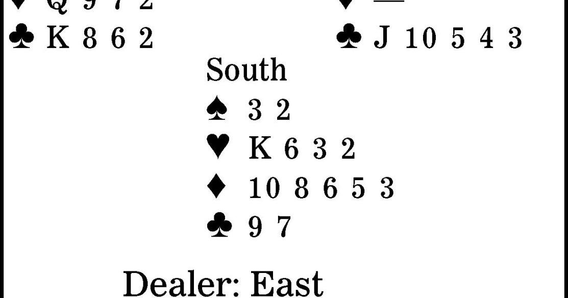 Bridge: The bidding helps the declarer play | | hastingstribune.com