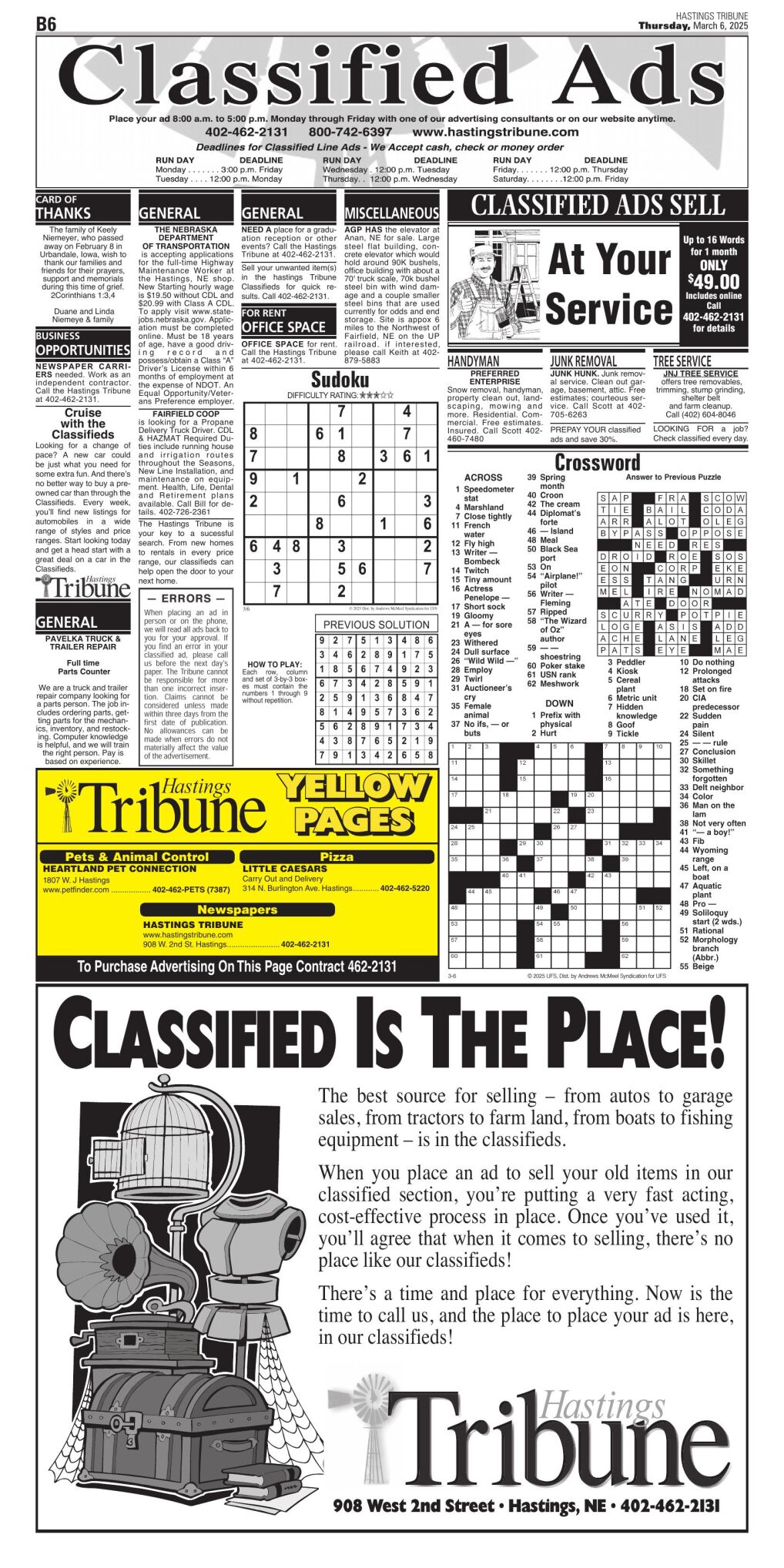 Class 3-6 | | hastingstribune.com