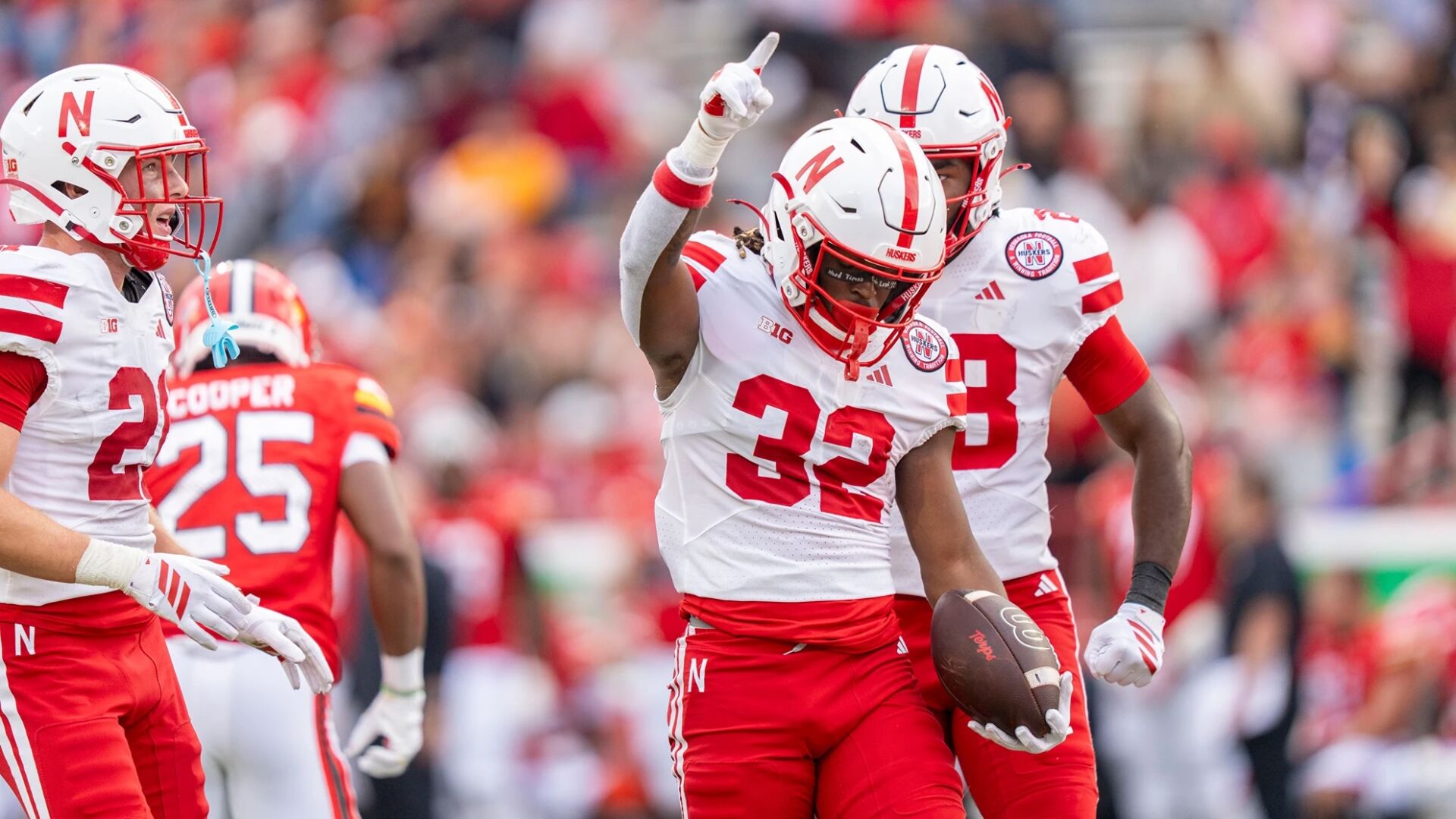 Nebraska kick return specialist Kenneth Williams enters name into ...