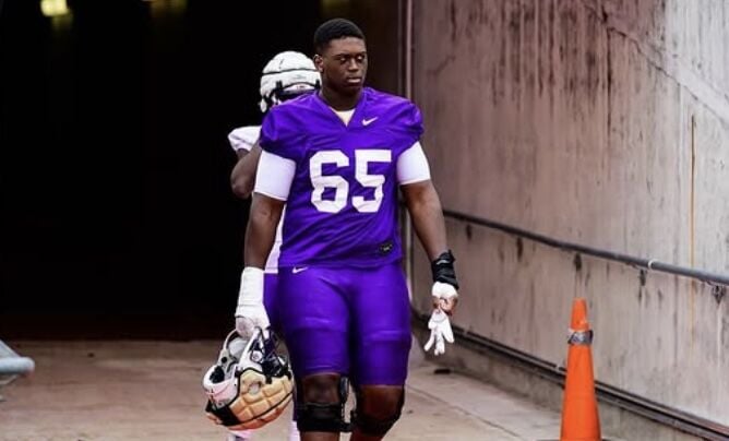 Nebraska football lands LSU OL Paul Mubenga out of transfer portal ...