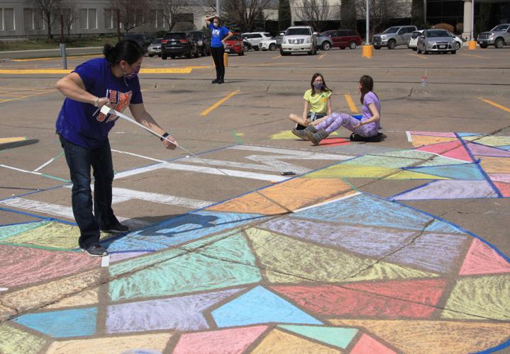 Hastings' chalk crew hoping to spread cheer, inflict joy | Covid-19 ...
