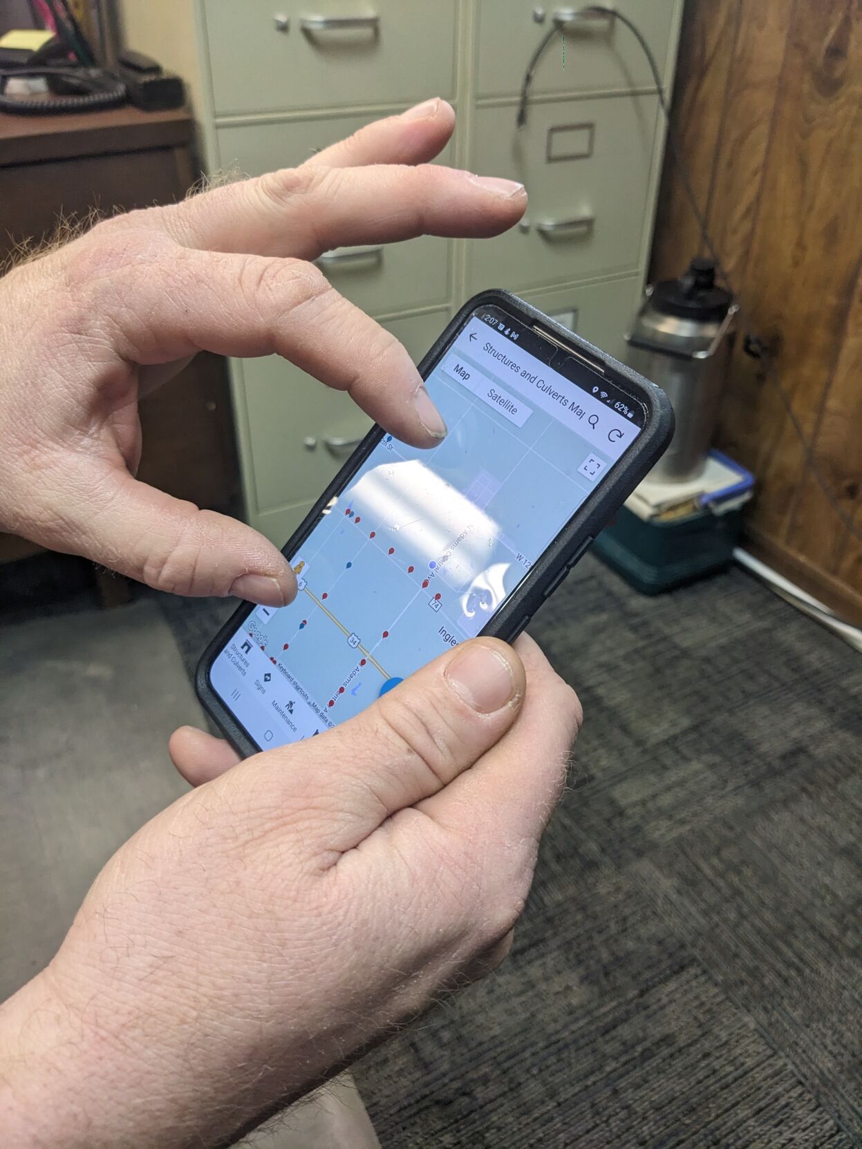 County Dept. of Roads develops app to update reporting process | News ...