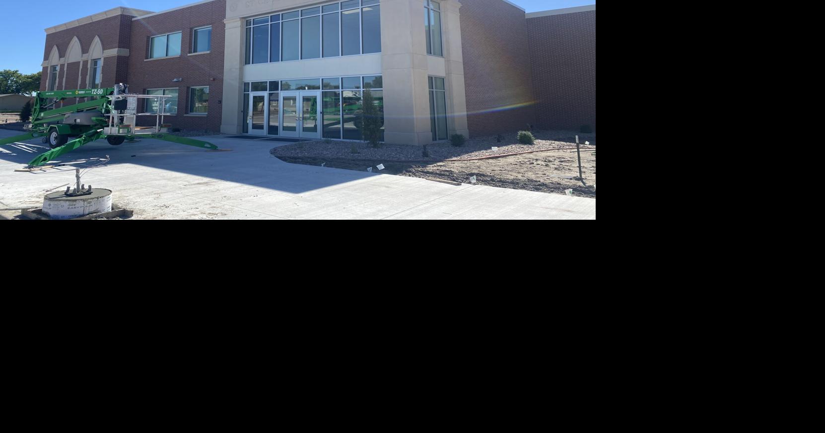 Dedication ceremony for renovated, enlarged St. Cecilia High School ...