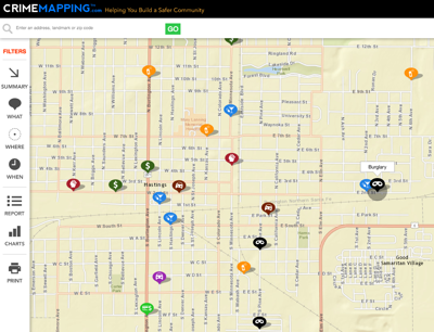 HPD joins crime mapping website | Local News | hastingstribune.com