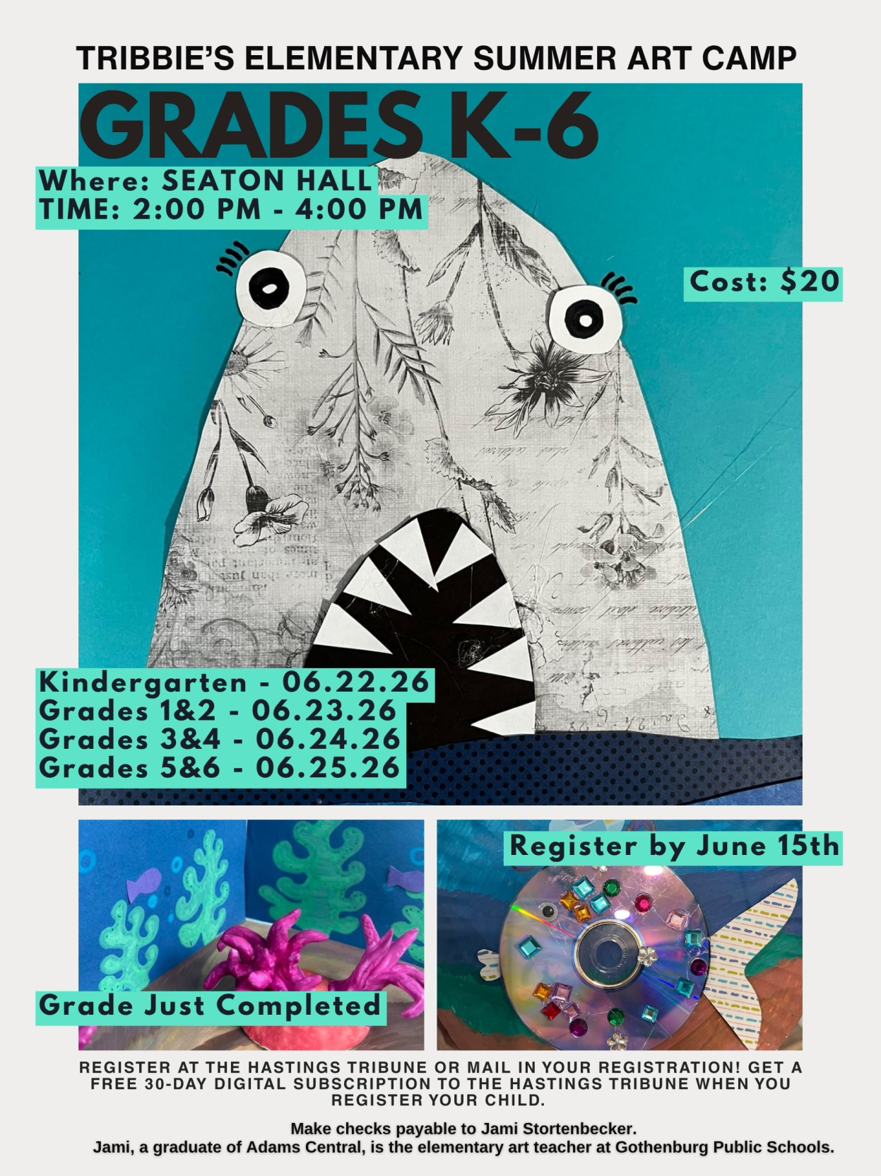 Registration deadline June 15 for local youth, adult art camps | News ...