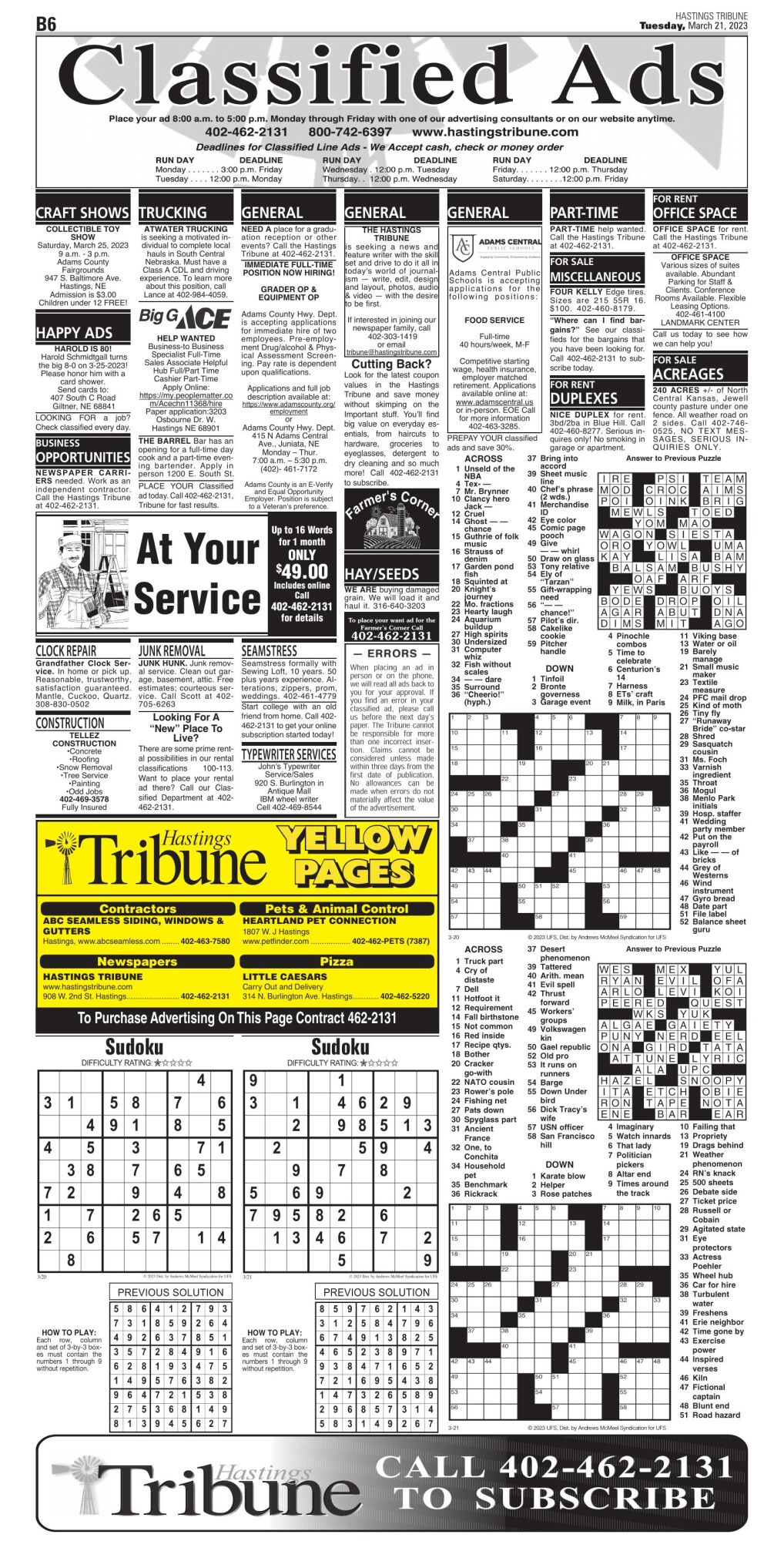 Class 3-21 | | hastingstribune.com