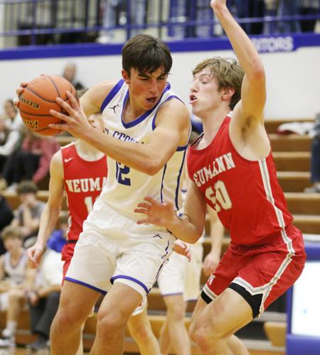 St. Cecilia Boys Basketball v Bishop Neumann 12-3-22 ...