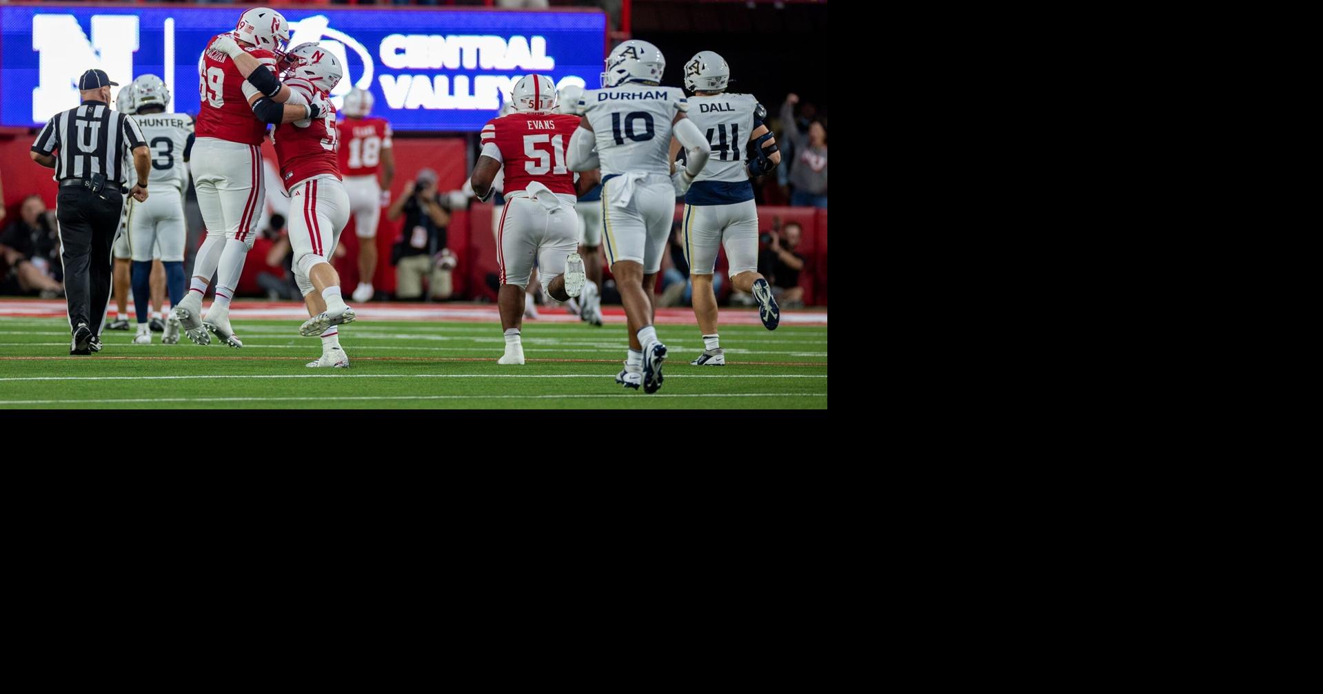 With LT competition finally settled, Nebraska offensive line looking to ...