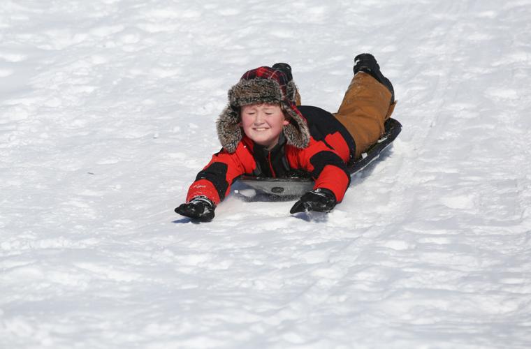 Great time for making sculptures, sledding at Brickyard | News ...