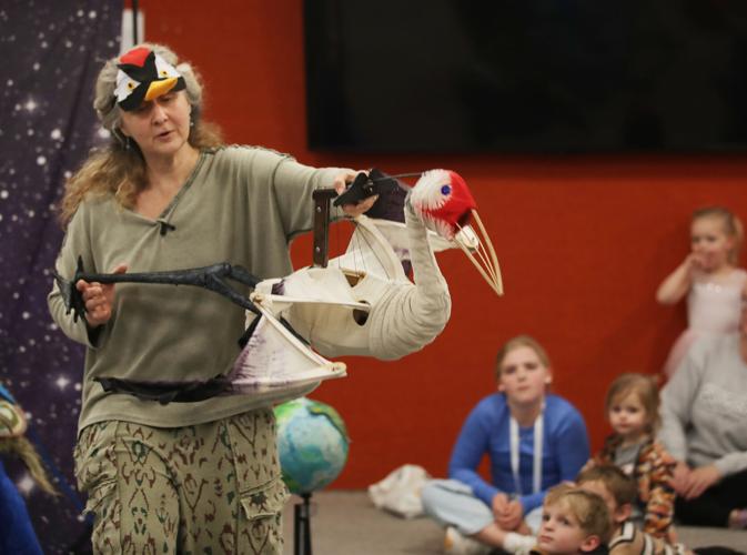 Interactive puppet show teaches about animals, environment | News ...
