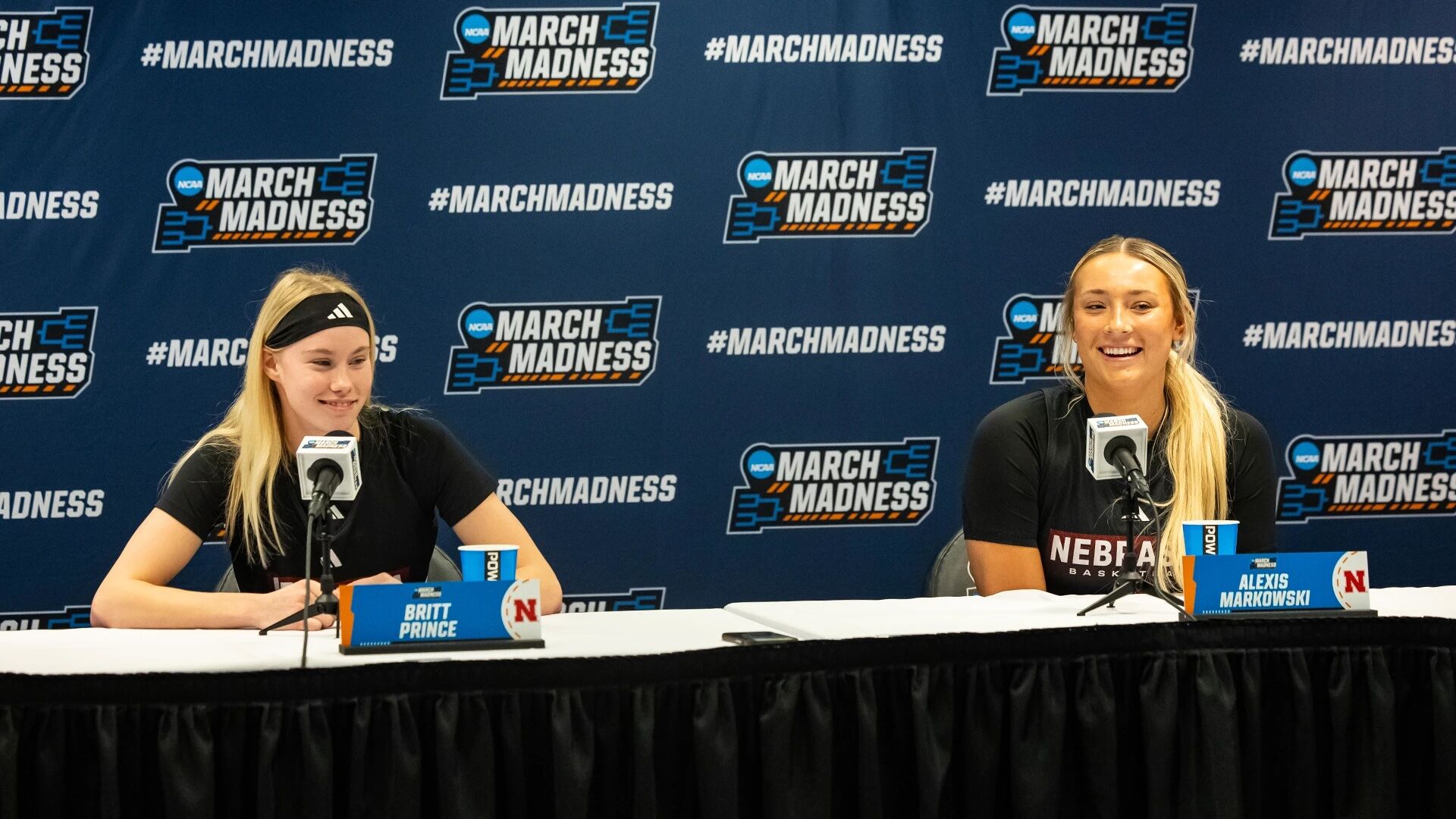 Alexis Markowski, Britt Prince soaking in March Madness moments ...