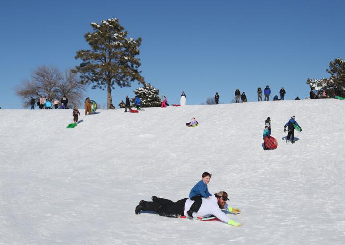 Great time for making sculptures, sledding at Brickyard | News ...