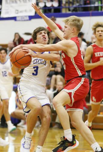 St. Cecilia Boys Basketball v Bishop Neumann 12-3-22 ...