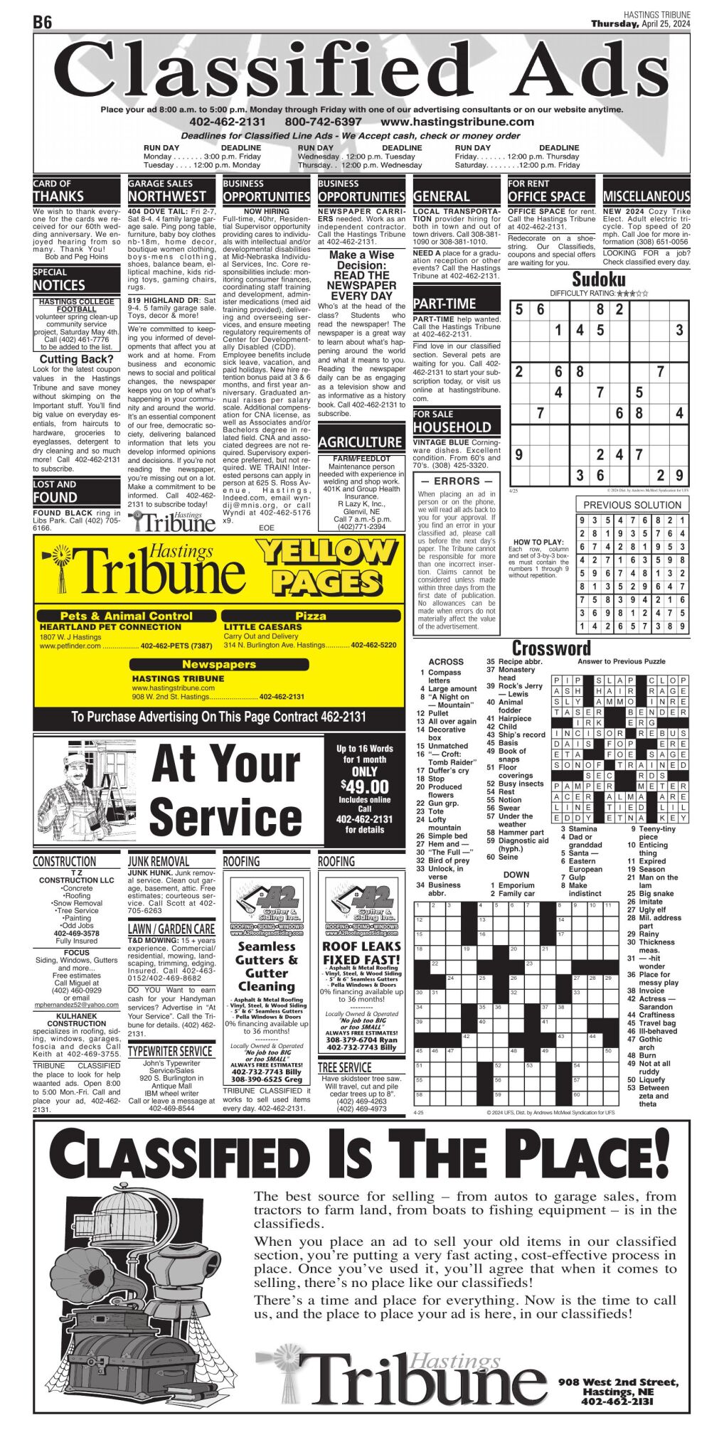 Class 4-25 | | hastingstribune.com