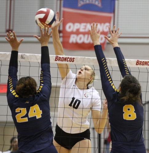Broncos outlast No. 23 Texas Wesleyan in five sets to advance to second ...