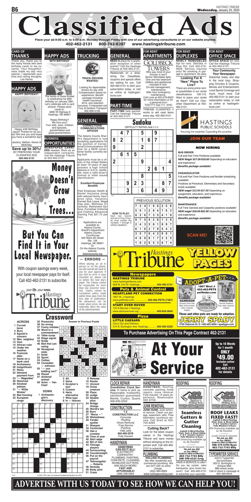 Class 1-24 | | hastingstribune.com