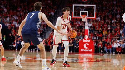 Ugnius Jarusevicius makes long-awaited season debut in Nebraska men's ...